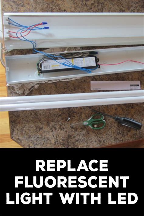 How To Replace Fluorescent Light With LED