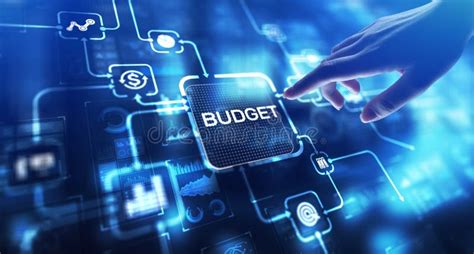 Budget Planning And Financial Allocation Projection On A Virtual