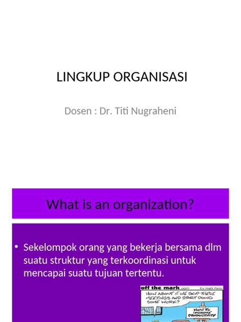 2 Lingkup Organisasi Pdf