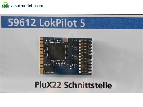 Esu 59222 Lokpilot 5 Fx Funkciódekóder Dcc Plux22 Nem658 H0