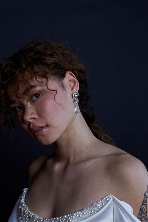 Sofia Three Tiered Crystal Earring Hushed Commotion