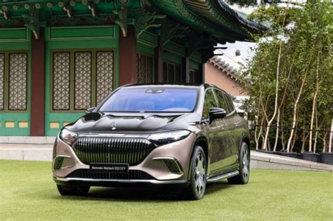 독보적인 럭셔리…마이바흐 전기차 Eqs Suv 국내 첫 선 네이트뷰