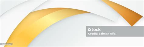 사실적인 라인 웨이브 기하학적 원 모양의 현대적인 미니멀하고 깨끗한 화이트 골드 배경 웹 프리젠 테이션 벽지를위한 우아한 실버