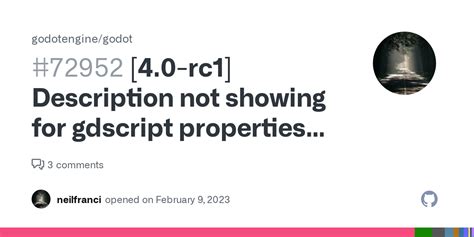 40 Rc1 Description Not Showing For Gdscript Properties In Inspector