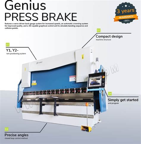 125t2500 Cnc 8 Axis Bending Machine With Da 66t Scoson