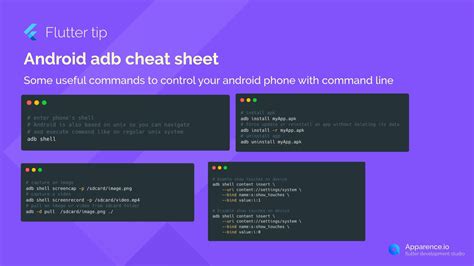 Android Adb Cheat Sheet