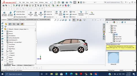 大众id3电动车solidworks 2017模型图纸下载 懒石网