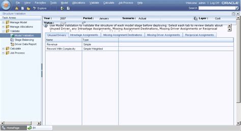 Validating Model Structure