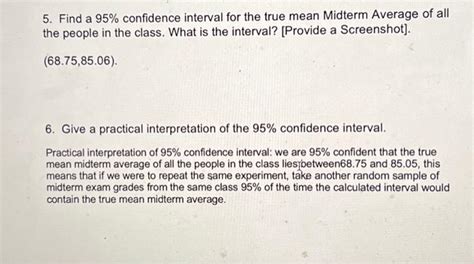 Solved 4 Lets Look At Our Data From Lab 5 Data Set Ten