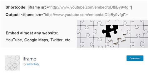 Comment intégrer le code Iframe dans WordPress Moyens I O