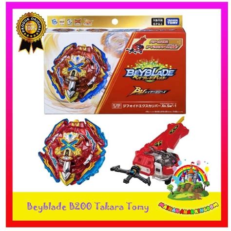 Jual Beyblade Burst B 200 Starter Kit Xiphoid Excalibur Shopee Indonesia