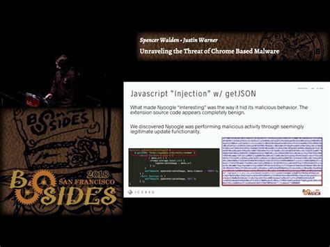 security bsides talk unraveling the threat of chrome based malware