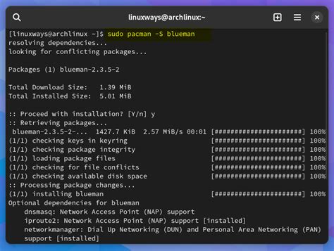 How To Setup Bluetooth On Arch Linux LinuxWays How To Setup Bluetooth On Arch Linux LinuxWays