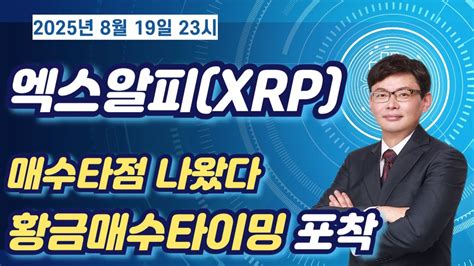엑스알피 매수타점 나왔다 황금매수타이밍 포착 이번에 놓치면 평생 땅치고 후회합니다 엑스알피 엑스알피심훈 Xrp Xrp심훈 Youtube