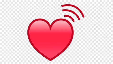 하트 이모티콘 Sms 문자 메시지 사랑 심장 박동 애정 심장 Png Pngegg