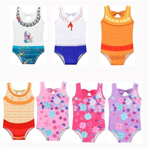 Girls Encanto Swimsuit Mirabel Isabella Pepa Dolores Swimsuit Princess