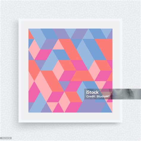 디자인 서식 파일을 커버 3d 블록 구조 배경입니다 벡터 일러스트입니다 0명에 대한 스톡 벡터 아트 및 기타 이미지 0명