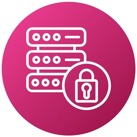 Premium Vector Vector Design Encrypted Database Icon Style