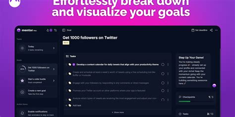Mentor Unlock Your Full Potential With Ai Powered Goal Management Product Hunt
