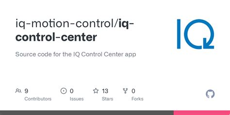 Releases Iq Motion Control Iq Control Center GitHub