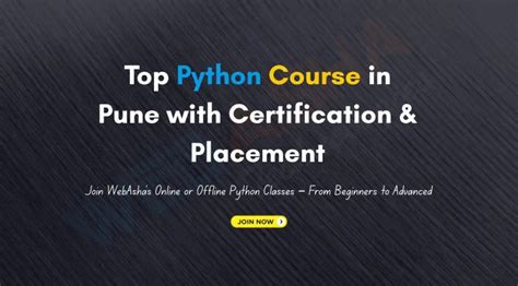 Best Python Course In Pune With Certification Placement And Online Training Join Top Python