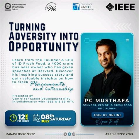 Manasi John Varghese On Linkedin Being The Vice Chairperson Of Ieee