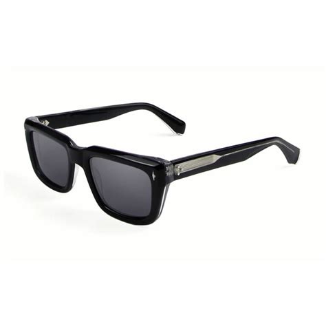 Bold Angular Design Thick Acetate Eyeglass Frames