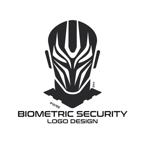 Premium Vector Biometric Security Vector Logo Design