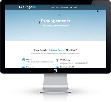 Expunge Ks Record Conceptualized Design Website Design And