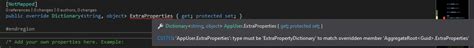Cant Use Abpuser As Navigation Property The Property Appuserextraproperties Could Not Be