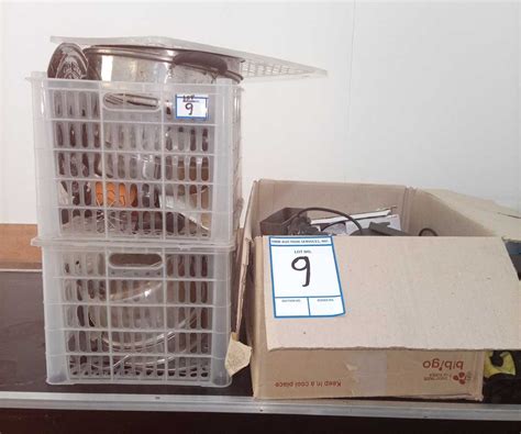 Cctv Camera With Network Video Cam And Assorted Kitchen Pots And Utensils