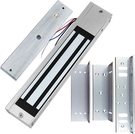 Fuzadel 130lbs Electromagnetic Locks 12v Electric Magnetic Door Lock