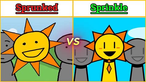 All Characters Sprunked Vs Sprinkle In Incredibox Sprunki Youtube