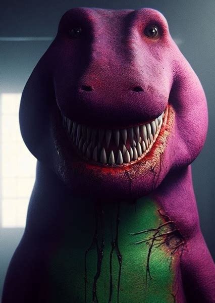 Barney Dinosaur Scary