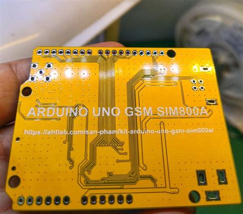 Kit Arduino Uno Gsm Sim800a Ahtlab