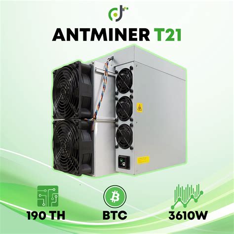 Bitmain Antminer T21 190th Bitcoin Crypto Asic Miner Dct Asic Miner And Hosting