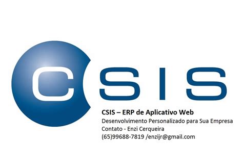Csis Erp De Aplicativo Web Desenvolvimento Personalizado Para Sua