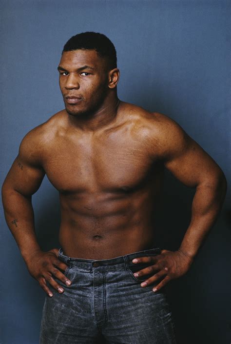 Young Mike Tyson Portrait