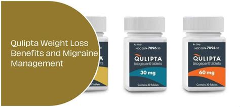 Qulipta Weight Loss Benefits And Migraine Management E Bp