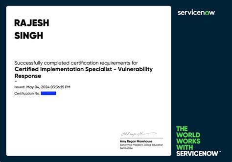 rajesh singh on linkedin servicenow secops vulnerability
