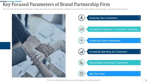 Key Focused Parameters Of Brand Partnership Firm Brand Partnership