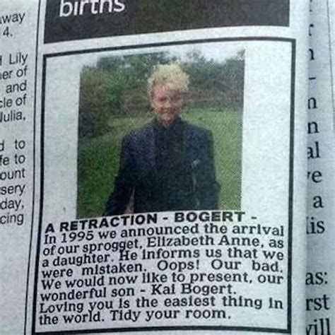 One Newspaper Announcement Shows Exactly The Right Way To Treat A