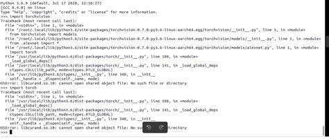 Oserror Libcurandso10 Cannot Open Shared Object Fileno Such File