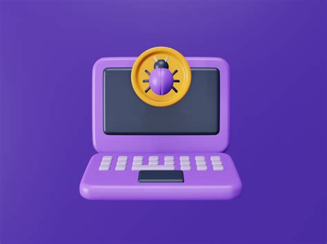 Bug Laptop By Graphic Mall On Dribbble