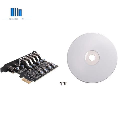 Thẻ Mở Rộng 7 Cổng Pci E Sang Usb 3 0 Thẻ Bổ Sung Pci Express Usb 3 2
