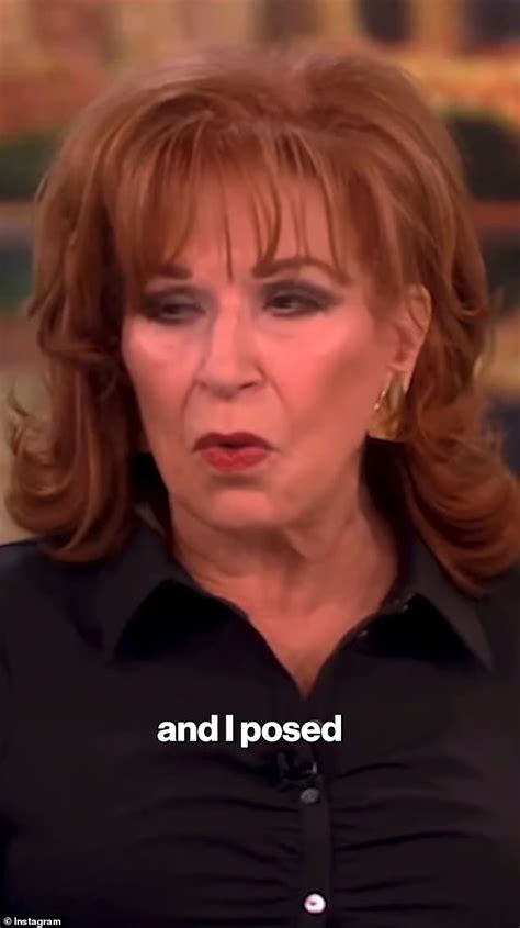 The Views Joy Behar Reveals Her Horror At Finding Photo Of Herself