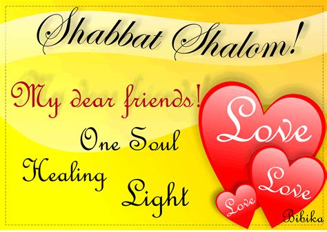 Shabbat Shalom Peace And Love