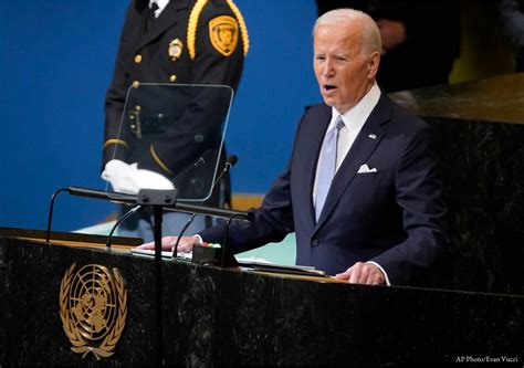 Remarks By President Biden Before The 77th Session Of The United