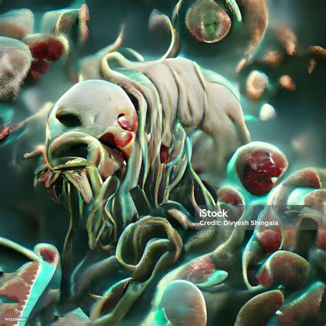 박테리아의 과학적 이미지 시트로 박터 그람 음성 박테리아 일러스트레이션 인간의 장에서 발견 요로 감염 유아 수막염 및 패혈증을
