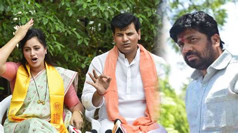 बच्चू कडू गंजेडी ते गांजा पिऊन बोलत होते रवी राणांची जहरी टीका काय केला हल्लाबोल Marathi